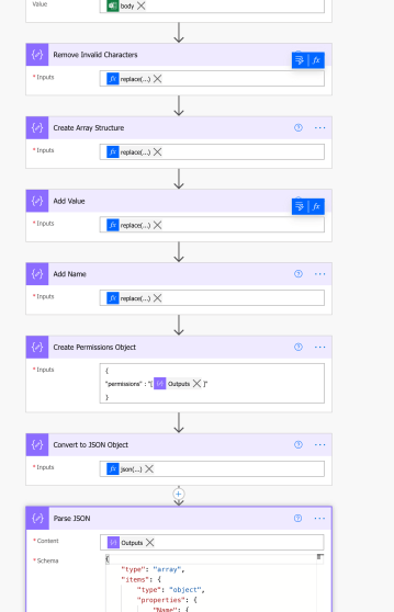 Transpose table columns using Power Automate (With example ...