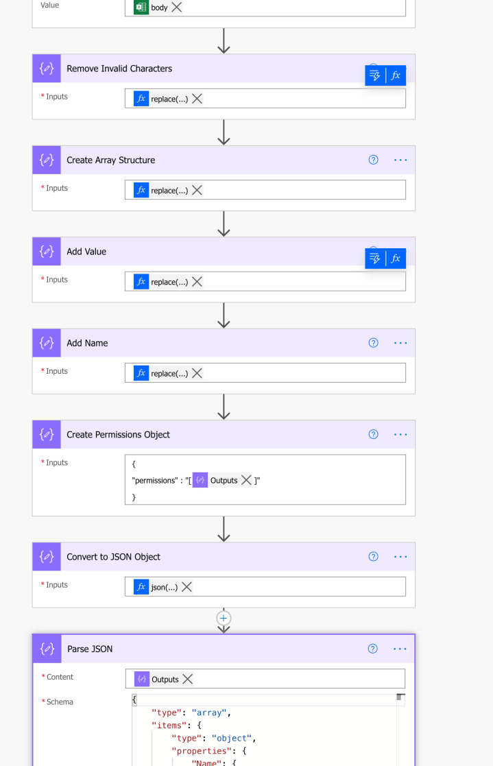Transpose table columns using Power Automate (With example ...